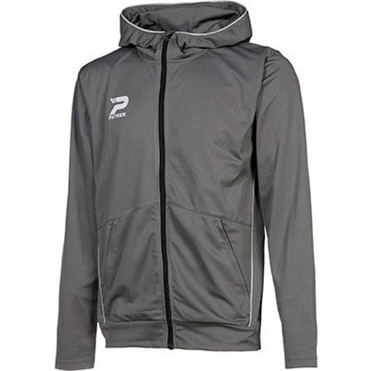 Patrick Pat Sweater Met Kap voor Kinderen | Donkergrijs | Teamswear