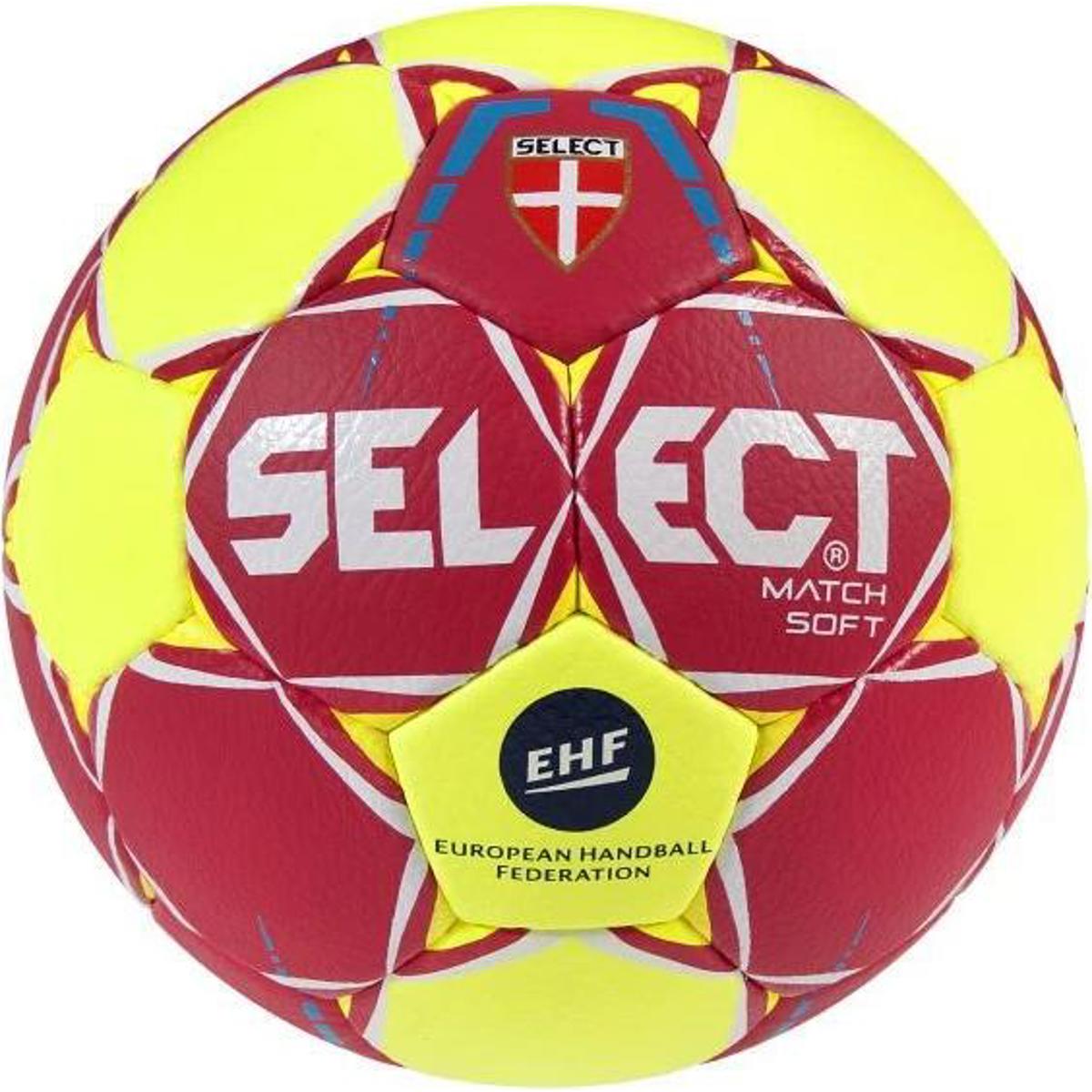 Select Match Soft Handball | Rot - Gelb | Teamswear