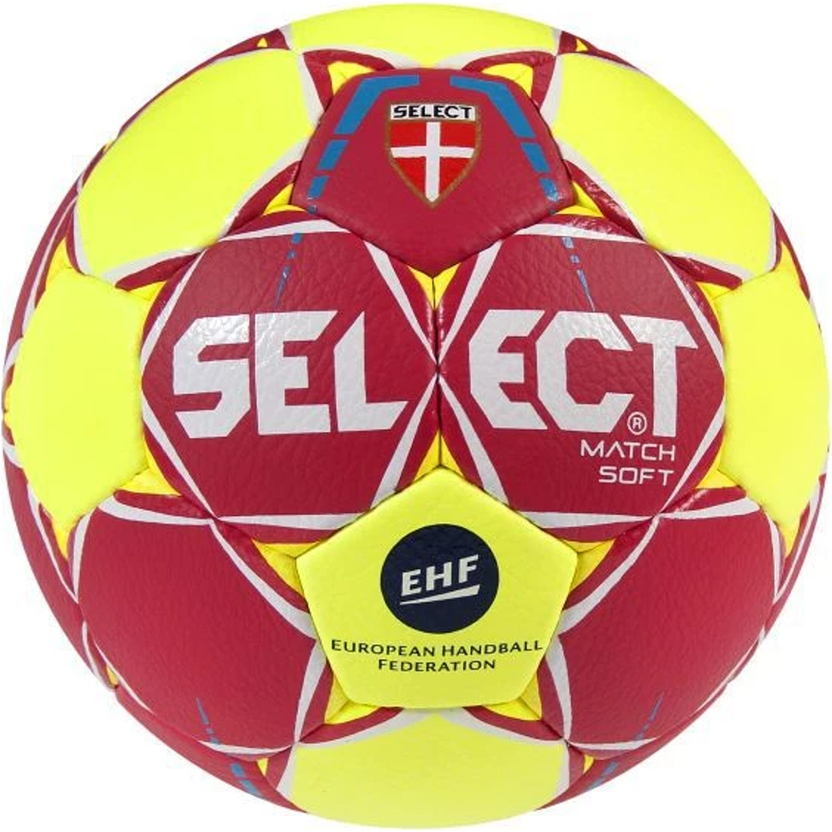Select Match Soft Handbal voor | Rood - Geel | Teamswear