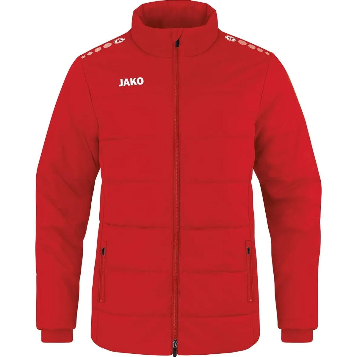 Jako Team Coach Jacket voor Kinderen | Rood | Teamswear