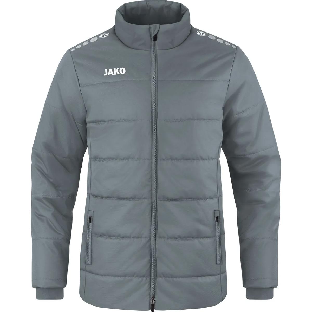Jako Team Coach Jacket voor Heren | Steengrijs | Teamswear