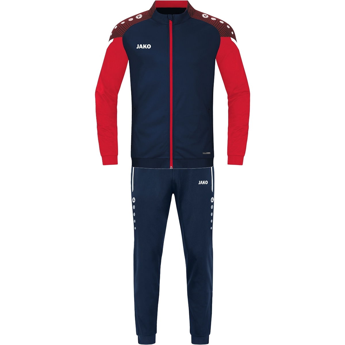 Jako Performance Trainingspak Polyester voor Heren | Marine - Rood ...