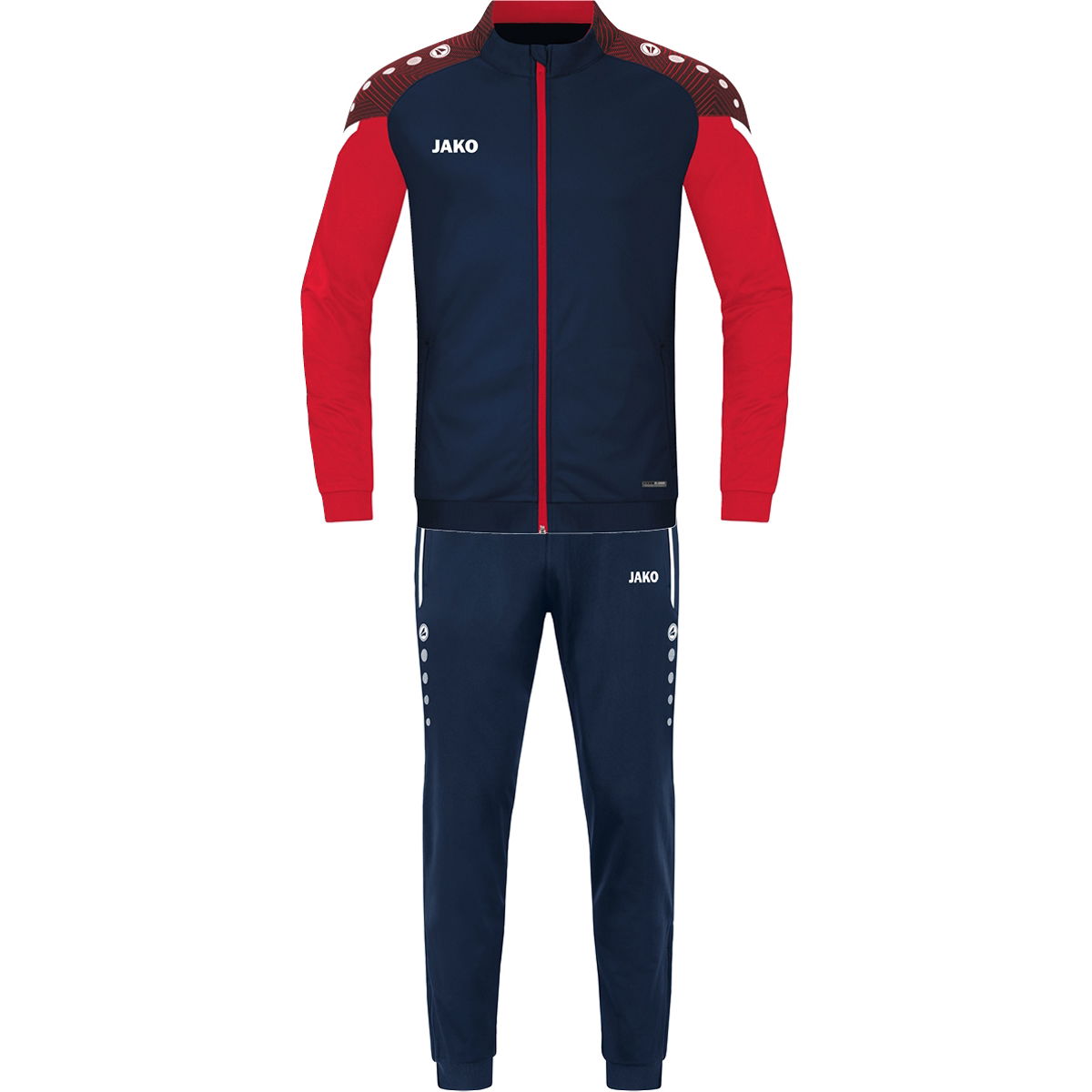 Jako Performance Trainingspak Polyester voor Heren | Marine - Rood ...