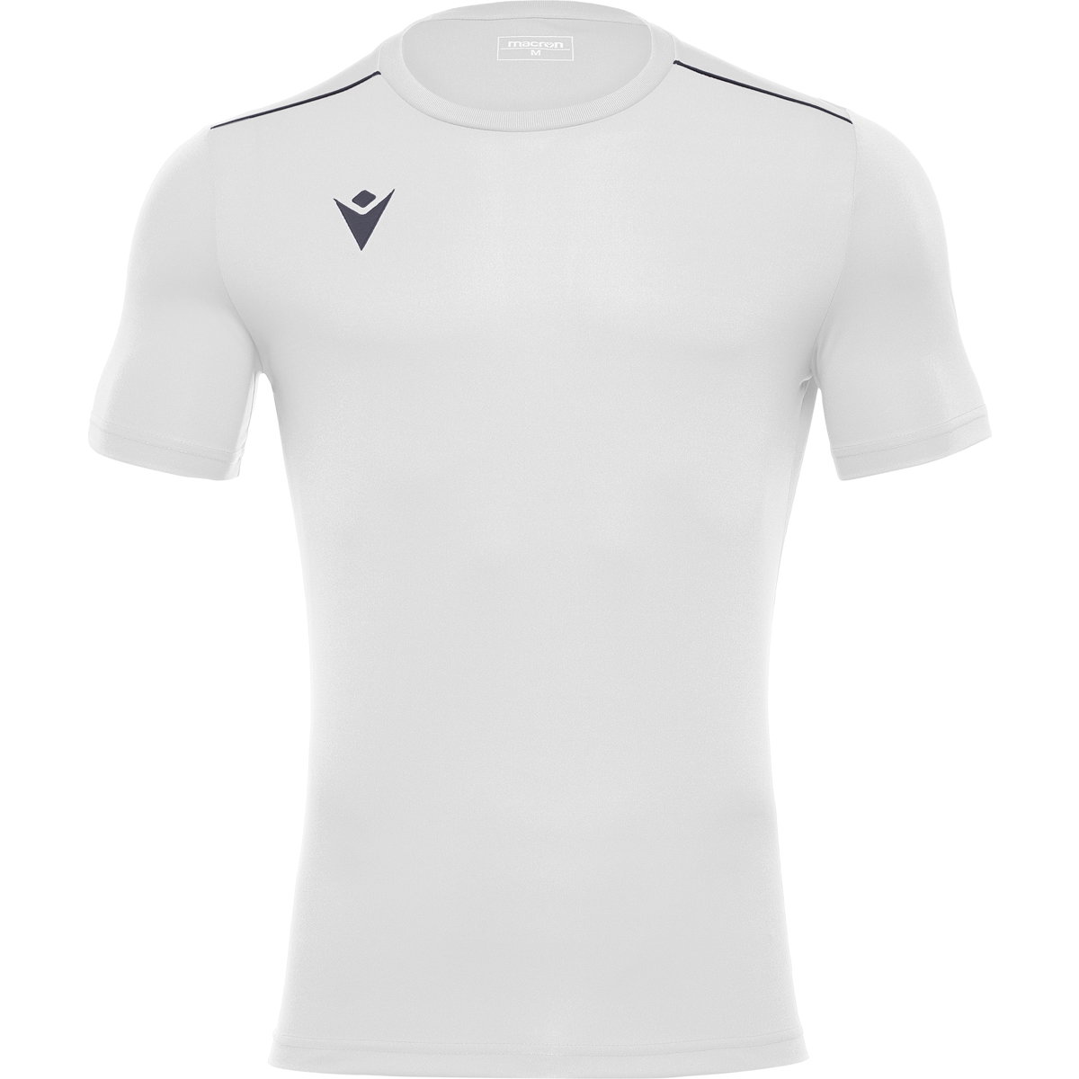 Macron Rigel Hero Maillot Manches Courtes pour Hommes | Blanc | Teamswear