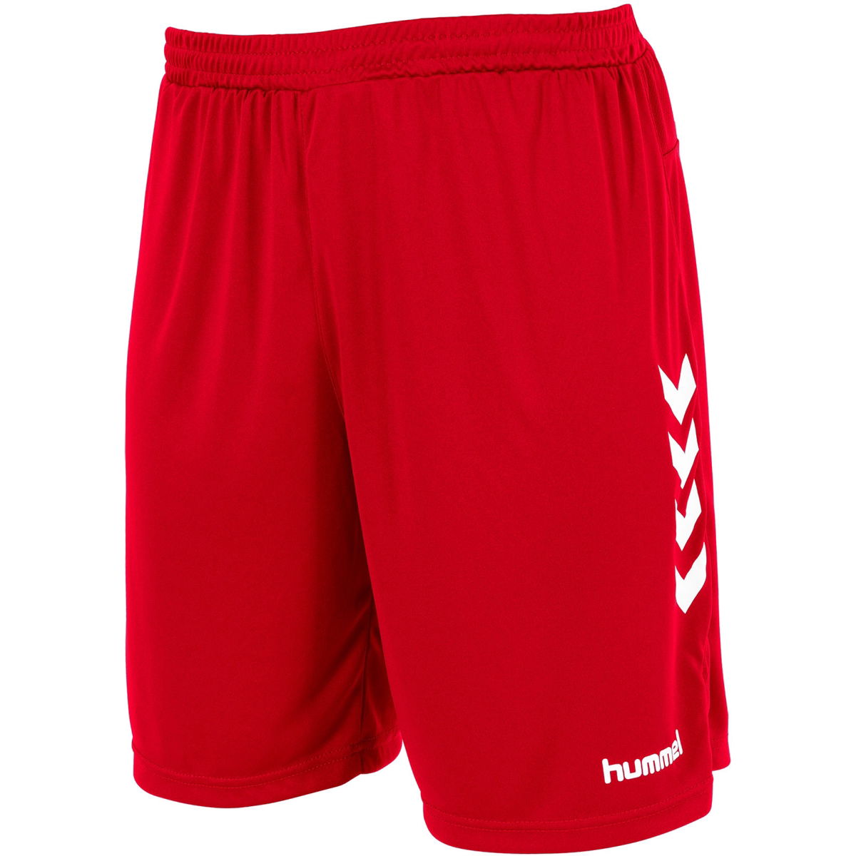 Hummel Memphis Short voor Heren | Rood - Wit | Teamswear