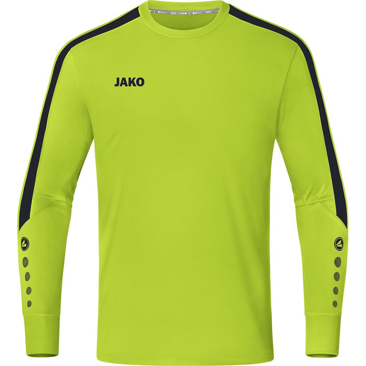 Jako Power Keepershirt Lange Mouw voor Heren | Fluo Groen | Teamswear
