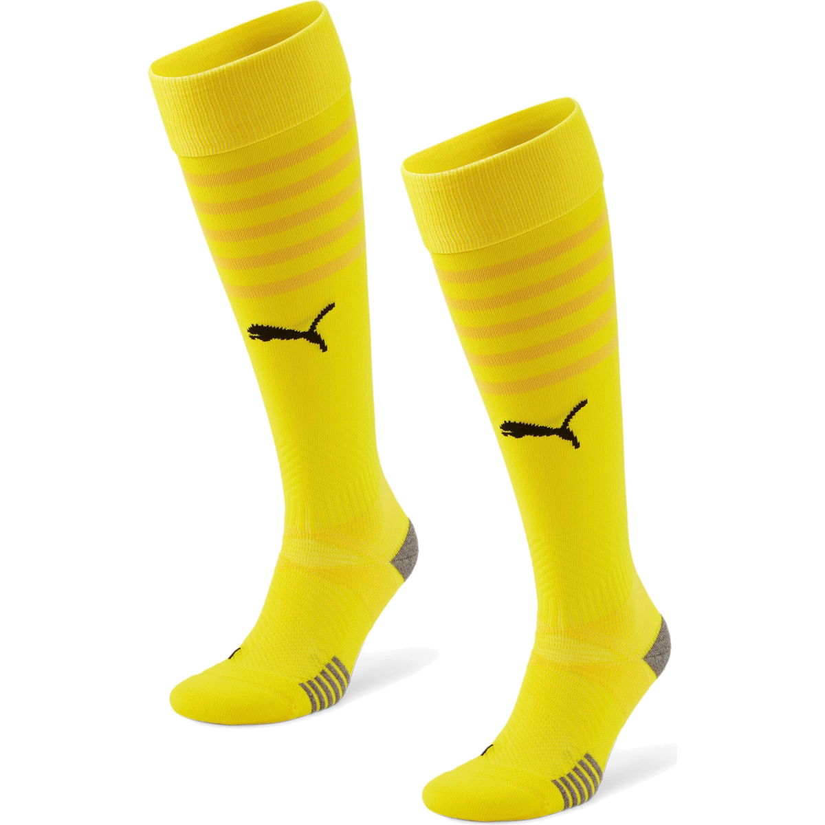 Puma Team Final Voetbalkousen | Geel - Zwart | Teamswear
