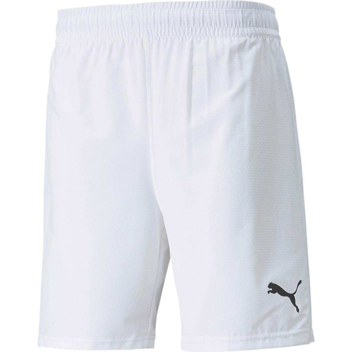 Puma Team Final Short voor Heren | Wit | Teamswear