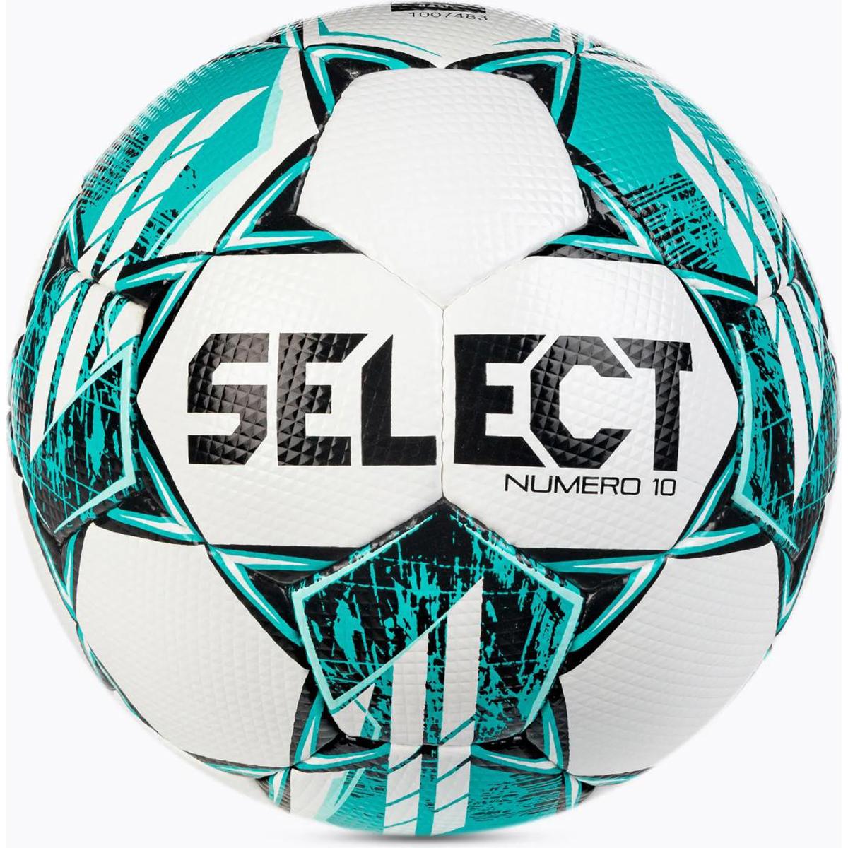 Select Numero 10 V23 (Size 5) Ballon De Compétition | Blanc - Turquoise ...