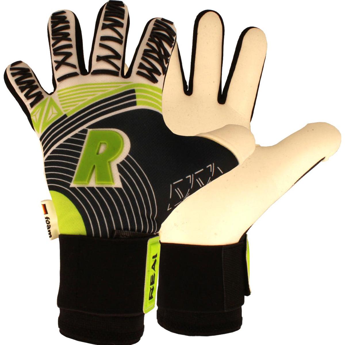 Real Space + (Limited Edition) Keepershandschoenen | Wit - Zwart - Fluo ...