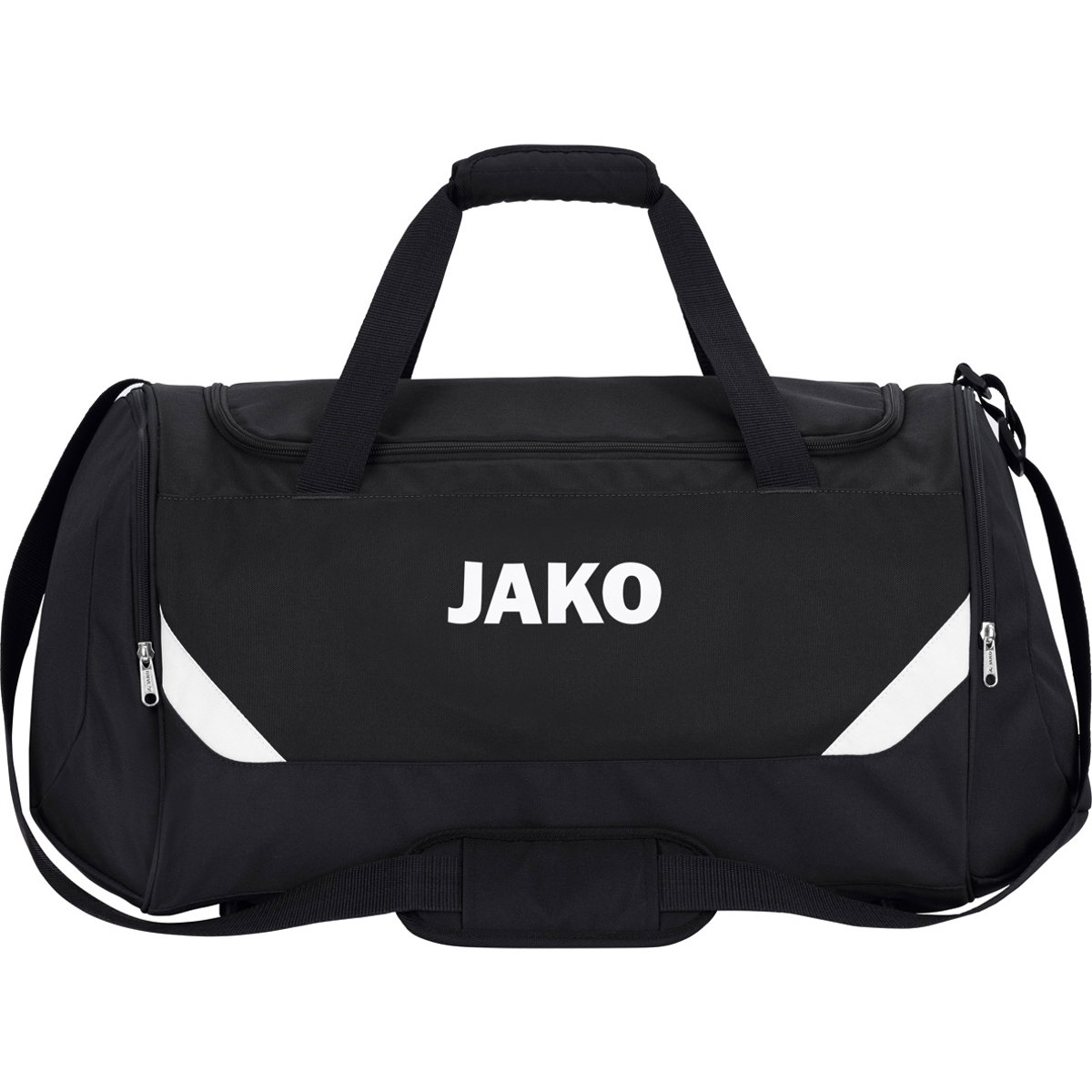 Jako Iconic (Junior) Sporttas Met Zijvakken | Zwart | Teamswear
