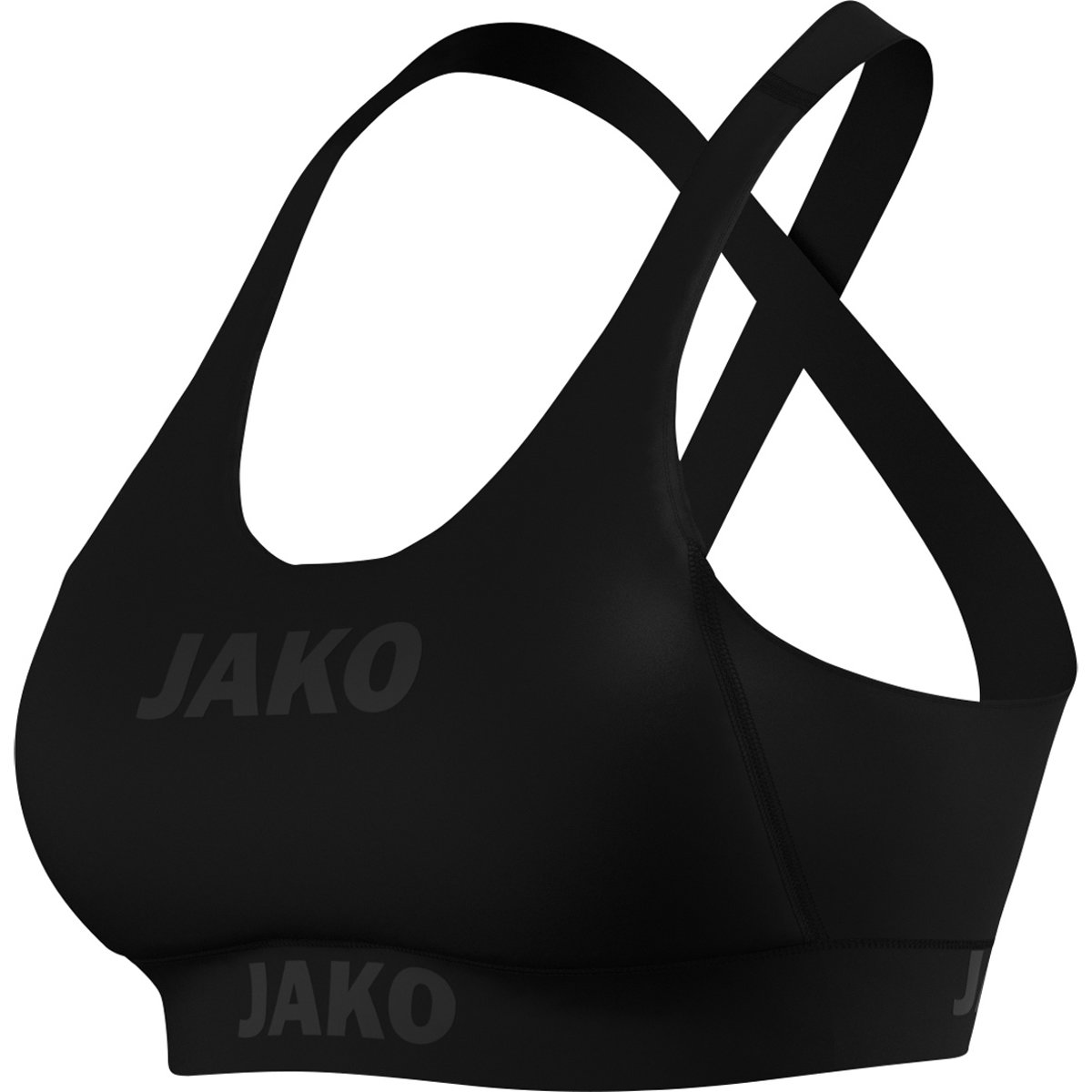 Jako Power Sport-Bh voor Dames | Zwart | Teamswear