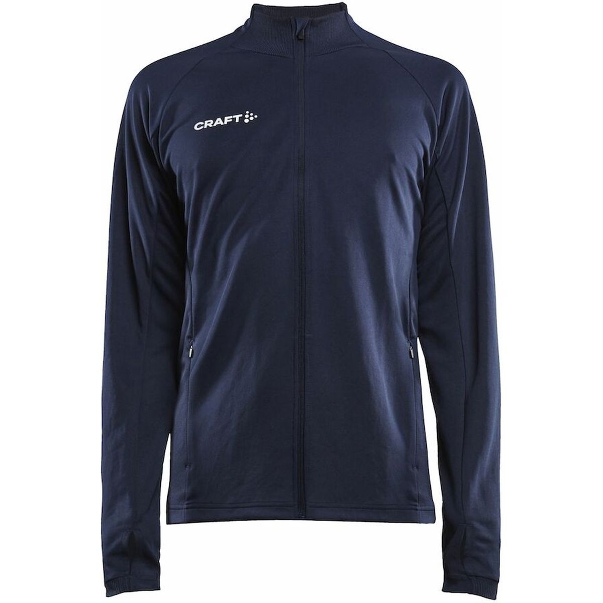 Craft Evolve Trainingsvest Rits voor Kinderen | Marine | Teamswear