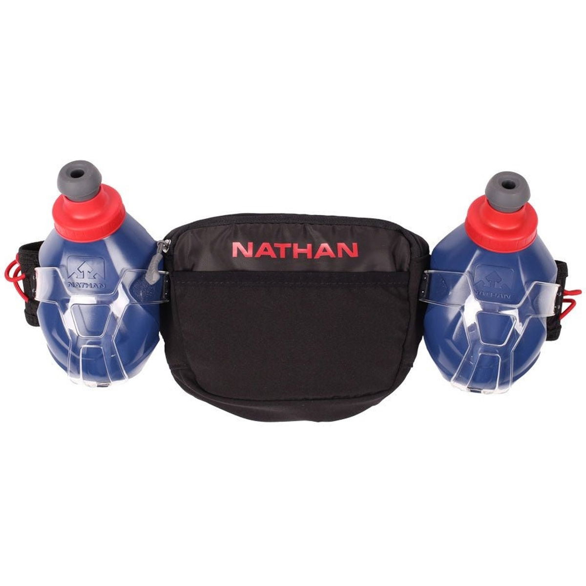 Nathan Trail MIX Plus 3.0 Ceinture Running | Noir - Rouge | Teamswear