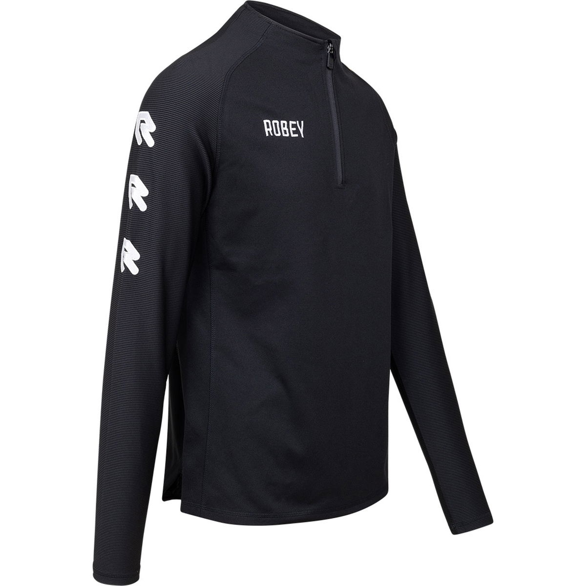 Robey Performance Ziptop voor Heren | Zwart | Teamswear