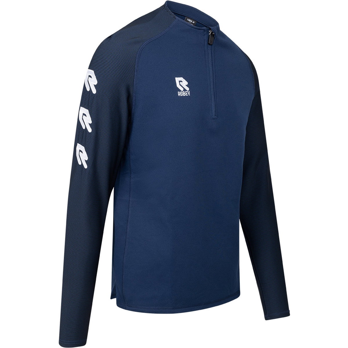 Robey Performance Ziptop voor Kinderen | Marine - Zwart | Teamswear