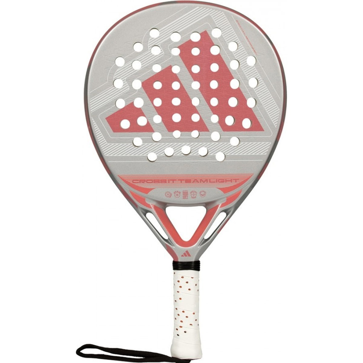 Adidas Cross It Team Light 2026 Raquette De Padel pour Femmes | Argent ...