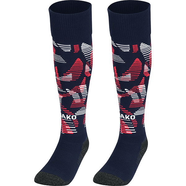 Jako Sonic Voetbalkousen | Marine - Rood - Wit | Teamswear