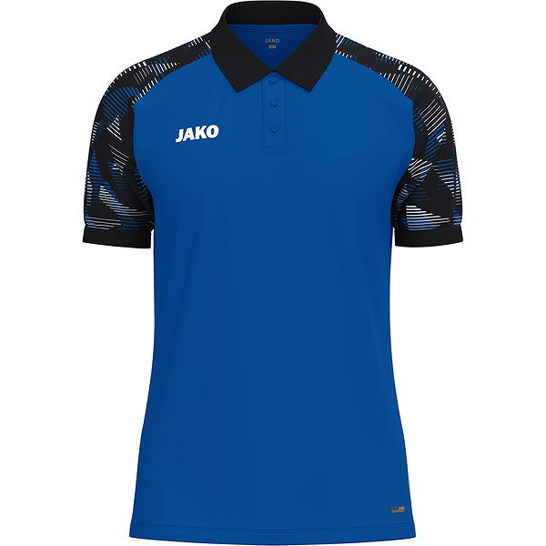 Jako Sonic Polo voor Kinderen | Royal - Zwart | Teamswear