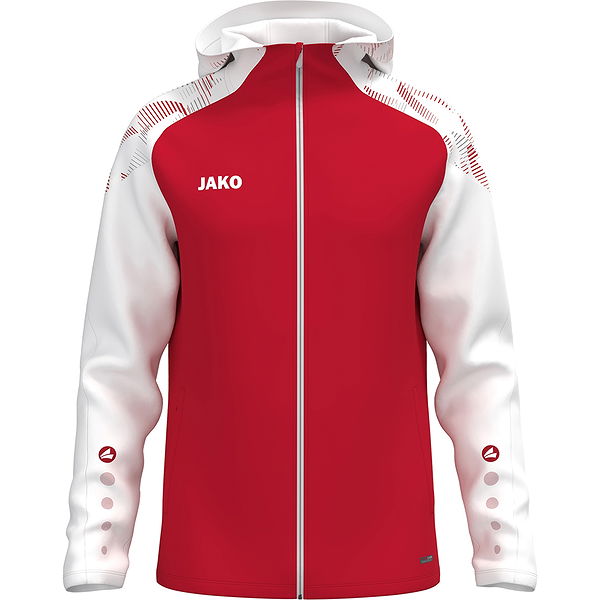 Jako Sonic Hoodie voor Kinderen | Rood - Wit | Teamswear
