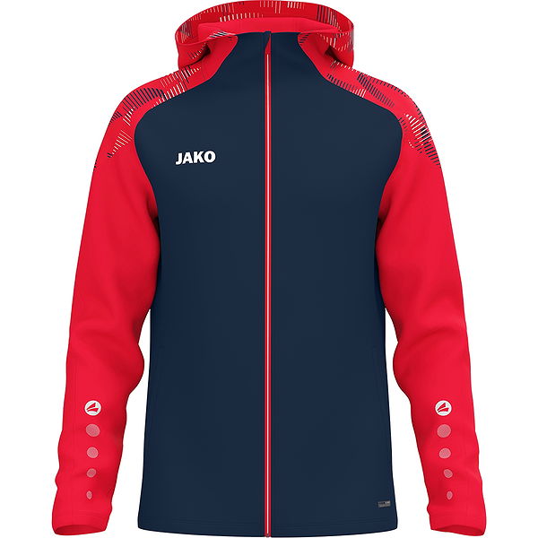 Jako Sonic Hoodie voor Kinderen | Marine - Rood | Teamswear