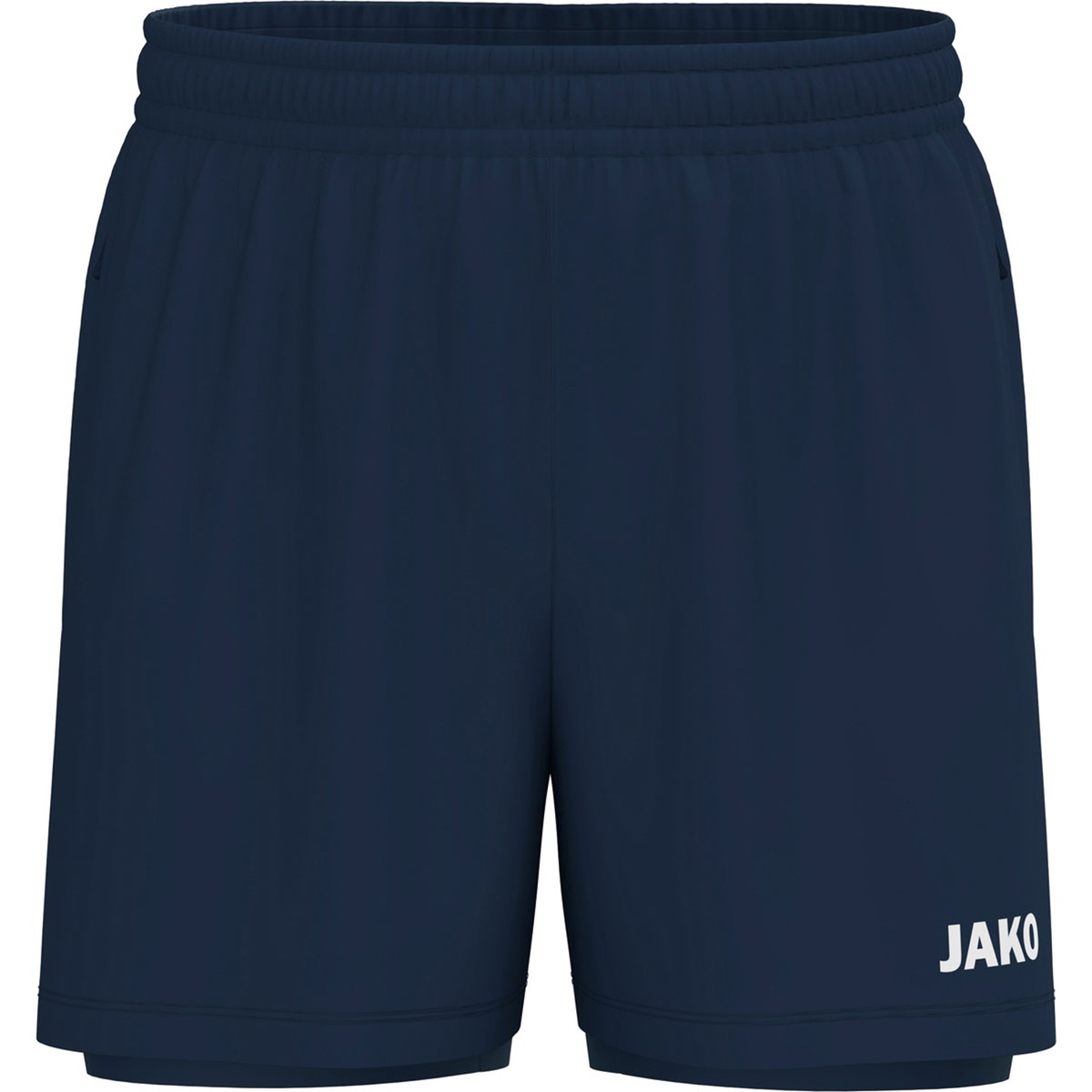Jako One Short 2-En-1 pour Hommes | Marine | Teamswear
