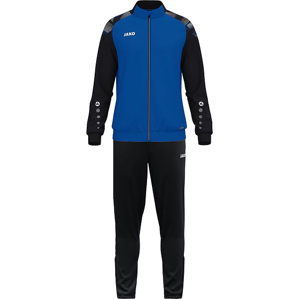 Jako Sonic Trainingspak Polyester voor Kinderen | Royal - Zwart | Teamswear