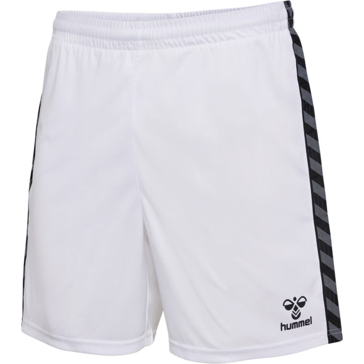 Hummel Authentic Short voor Kinderen | Wit - Zwart | Teamswear